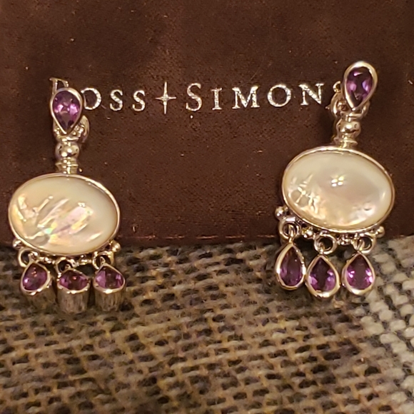 Ross-Simons | Jewelry | Ros S Simons Ss Amethyst Mother Of Pearl ...